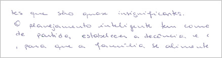 A Grafologia lhe entrega todos segredos no resultado (1c-2b-3c-4d-5e-6a ...