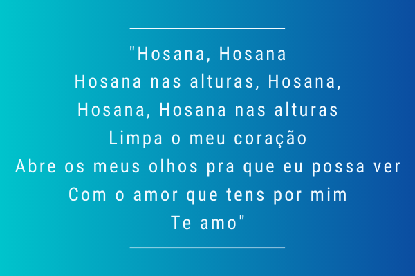 Hosana: conheça o significado, músicas e muito mais