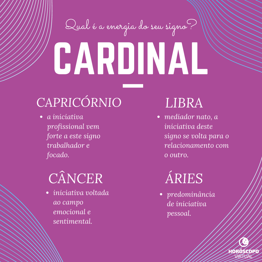 Fixo, mutável, cardinal: entenda a energia do seu signo!